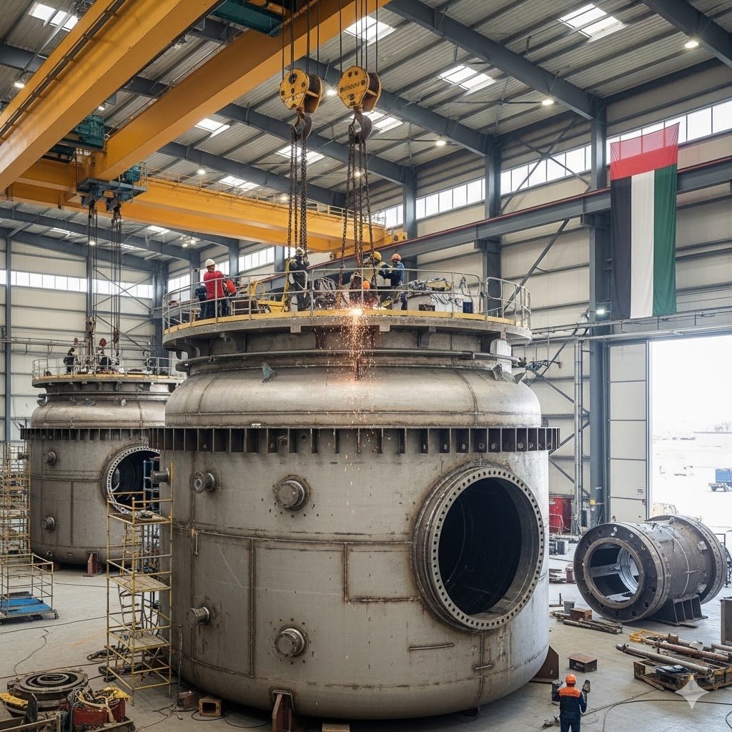 Reactor Vessel Fabrication UAE | Custom Chemical Process Tanks